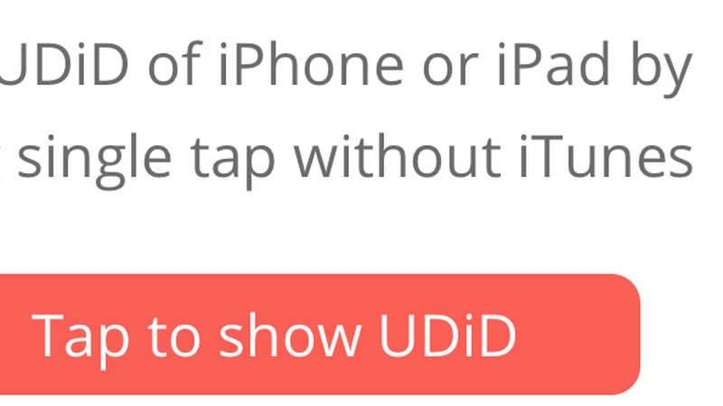 Eenvoudig het UDID van een iPhone achterhalen