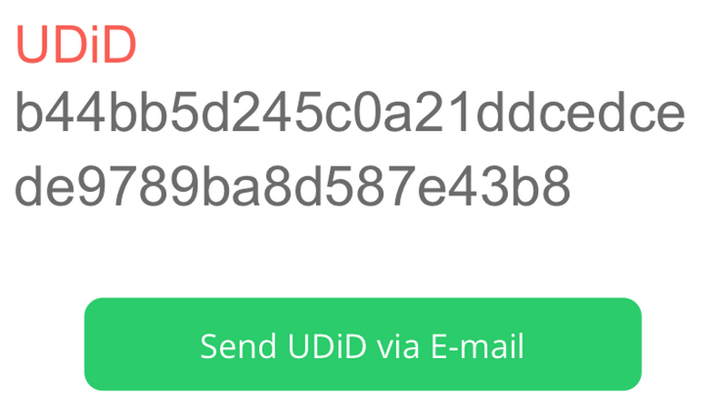 Eenvoudig het UDID van een iPhone achterhalen